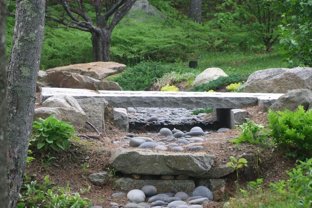 Drainage and Dry Stream Beds - Belknap Landscape