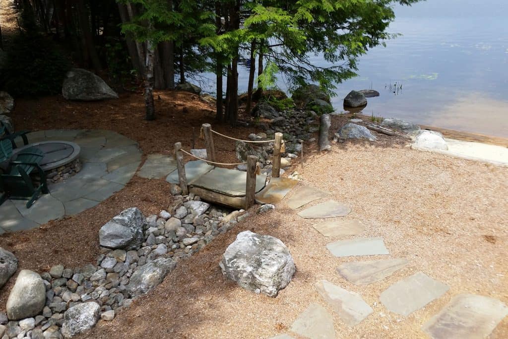 Drainage and Dry Stream Beds - Belknap Landscape